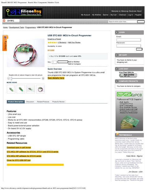 Usb Stc 8051 Mcu In Circuit Programmer By Jane Liu Issuu