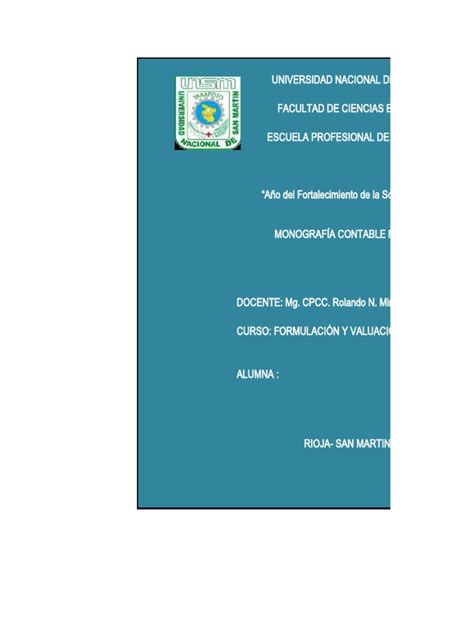 Cssl Yodali Monografia Ejemplo Descargar Gratis Pdf Contabilidad Pensión