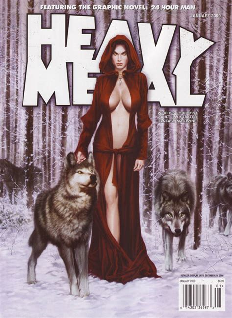 Heavy Metal January 2009 Heavy Metal Magazine New Issues 2009 Gr