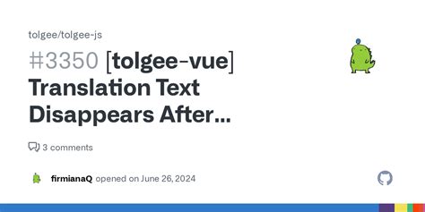 [tolgee vue] translation text disappears after refreshing the page with