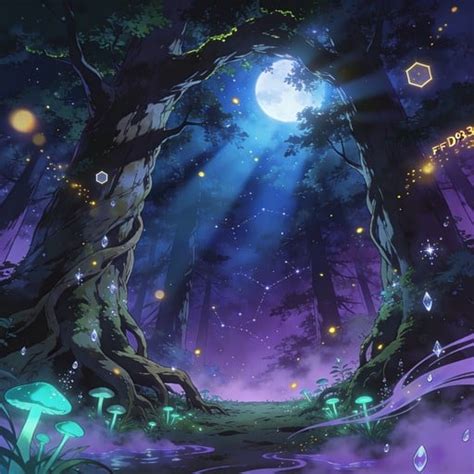 Free Eerie Anime Forest Image Anime Forest Haunted Download At
