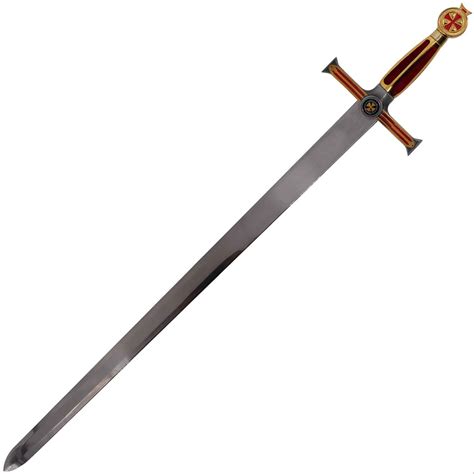 Medieval Crusader Sword With Scabbard Teutonic Knight Sword