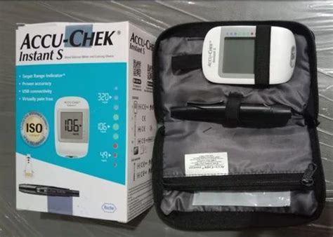 Accu Chek Instant Glucometer Number Of Test Strips Strips At Rs