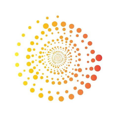 Premium Vector Circle Pattern Circular Abstract Design Element Vector Illustration