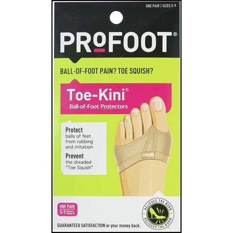 Jual Profoot Toe Kini Ball Of Foot Protectors Sizes 5 9 1 Pair