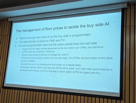 Automate Floor Prices To Grow Indirect Revenue Ritvvij Parrikh