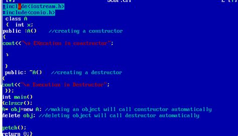 Beitexpert Write A Program Of Constructor And Destructor In C