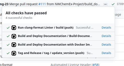 Rebase CI Onto Docker Image Issue NWChemEx ParallelZone GitHub