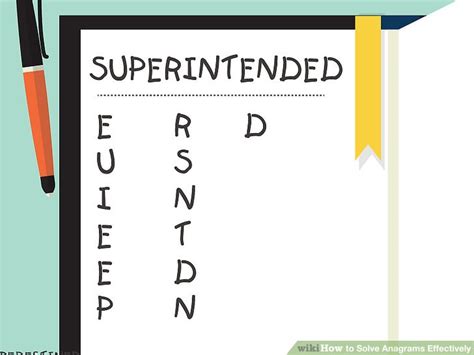 Ways To Solve Anagrams Effectively WikiHow
