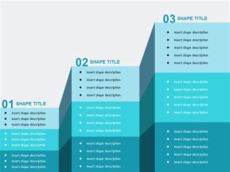 Three Step Up Powerpoint Templates Powerpoint Free
