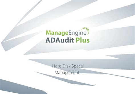 Pdf Hard Disk Space Management Manageengine Dokumen Tips