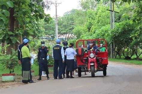သဲကုန်းမြို့အဝင်ဂိတ်တွင် ဗုံးပေါက်ကွဲပြီး ထွေအုပ်ဝန်ထမ်း ၁ ဦး ဒဏ်ရာရ