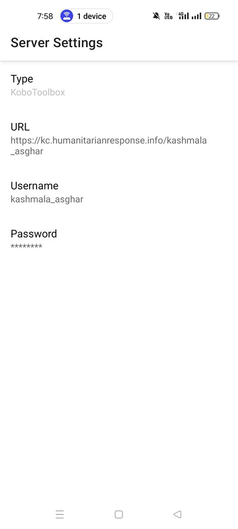 the form is successfully deployed on kobotoolbox but not reflected downloaded on android mobile