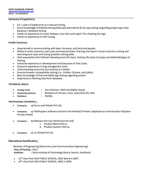 vijay shankar somkar tester fandp pdf android operating system ios