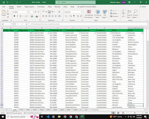 Separate Clean Merge Data In Microsoft Excel By Promehedi Fiverr