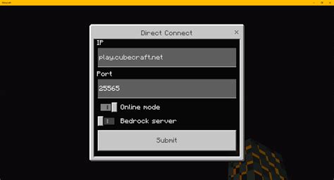 Minecraft Server American Public Geyserconnect