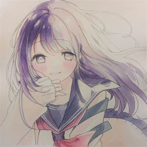 Kubo Nagisa Kubo San Wa Mob Wo Yurusanai Drawn By Shugashi Danbooru