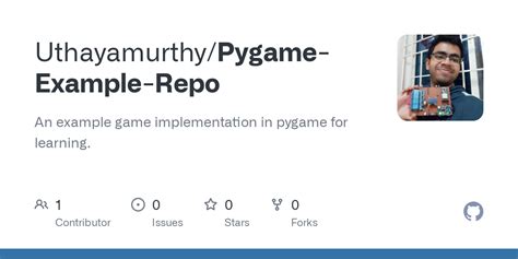 Github Uthayamurthypygame Example Repo An Example Game