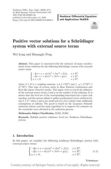 Positive Vector Solutions For A Schrödinger System With External Source Terms