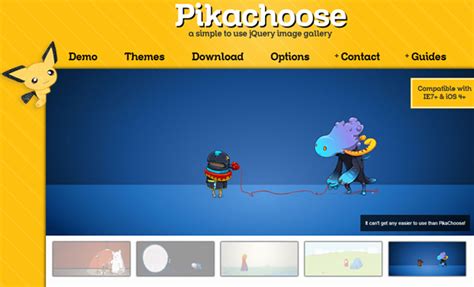 32 open source plugins for assembling image galleries and carousels