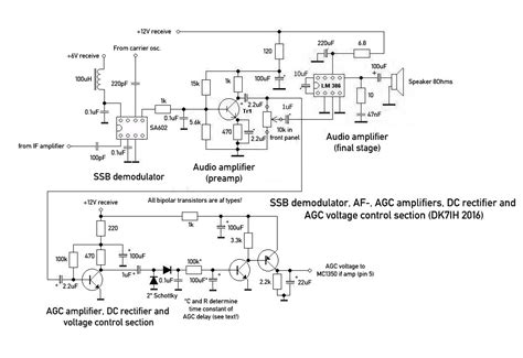 A Very Compact SSB Transceiver For Meters With Watts Of Output Power Product Detector AF