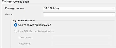 Package Source Ssis Catalog With Windows Authentication Only
