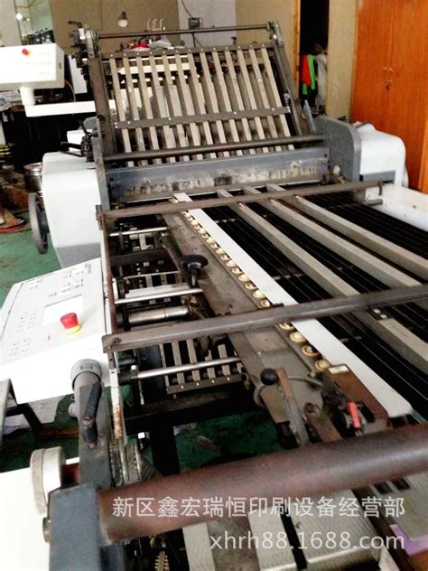 厂价直销 海德堡折页机栅刀混合式二手折页机原装进口 阿里巴巴