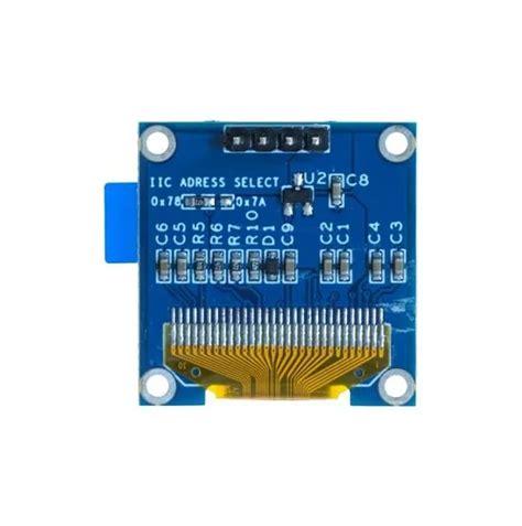 096 Inch Blue I2c Iic Serial 128x64 Oled Lcd Led Ssd1306 Module For