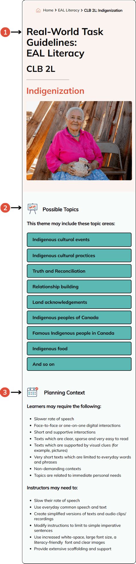 Example Of Real World Tasks Linc Guidelines