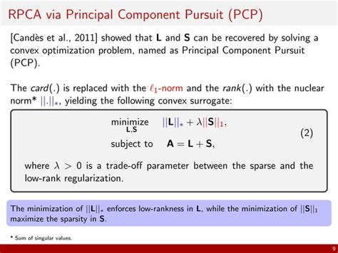 Robust Low Rank And Sparse Decomposition For Moving Object Detection