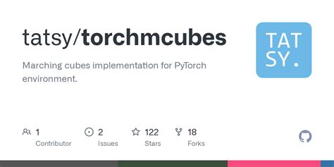 Github Tatsytorchmcubes Marching Cubes Implementation For Pytorch Environment