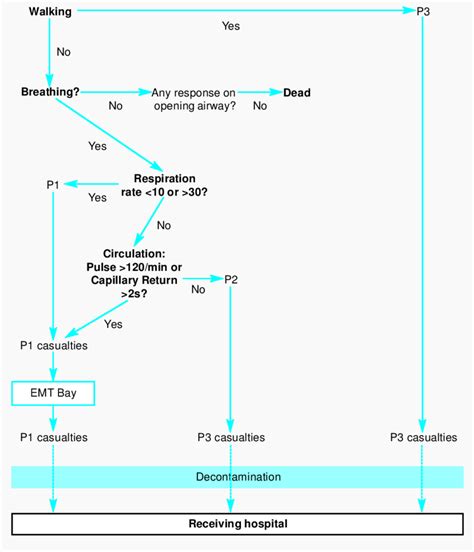 A Simple Triage Scheme For The Mass Casualty Situation Emt Emergency Download Scientific