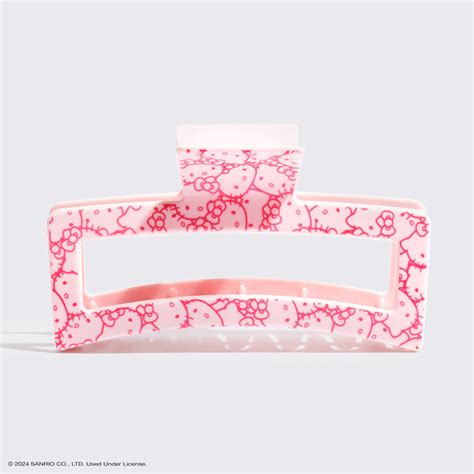 Kitsch X Hello Kitty Jumbo Open Shape Claw Clip Pink Hello Kitty Fac Kitsch