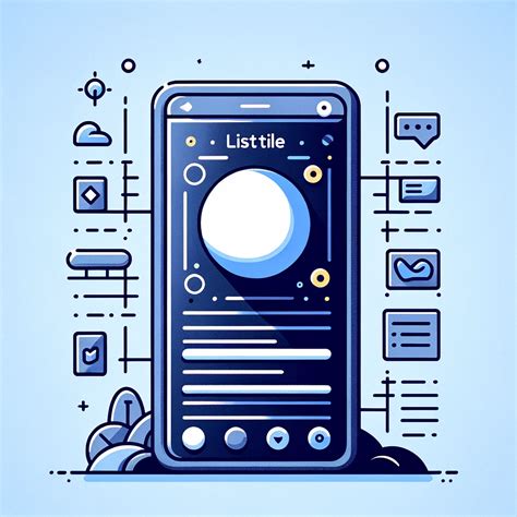 Listtile Widget A Deep Dive Into Flutter Listtile Widget