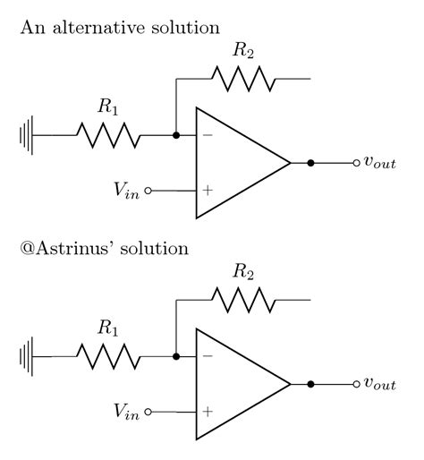 Circuitikz Tikz Obtain Node Coordinates TeX LaTeX Stack Exchange