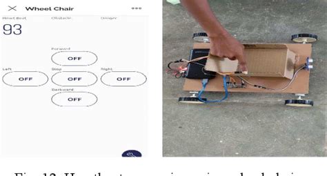 Figure 12 From Iot Enabled Moving Wheelchair With Obstacle Detection And Continuous Health