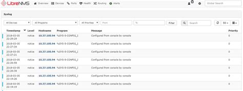 feature request ability to filter syslog messages based on location or
