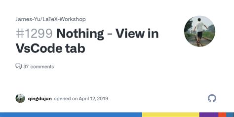 Nothing View In Vscode Tab · Issue 1299 · James Yu Latex Workshop · Github