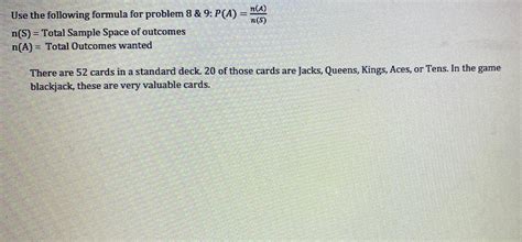 Answered Use The Following Formula For Problem 8 9 P A N S Total Kunduz