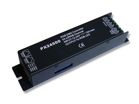 High Power DMX Decoder Driver PX For RGB LED Control