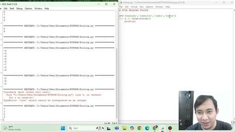 Basic Pythonforloop Youtube