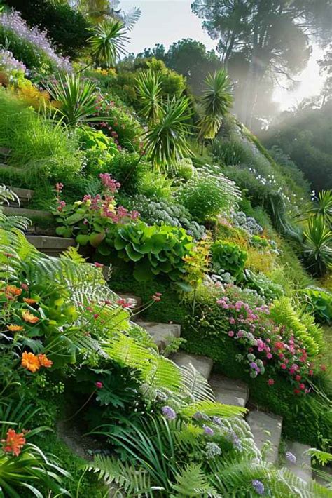 22 Hillside Garden Ideas To Maximize Your Sloped Yards Beauty