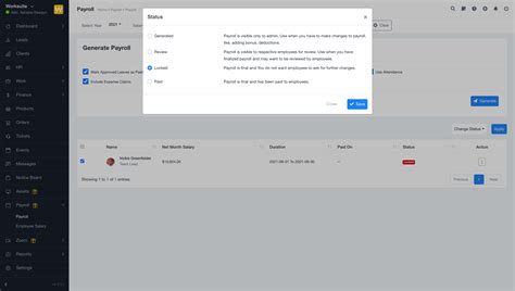 Payroll Module For Worksuite CRM By Ajay CodeCanyon