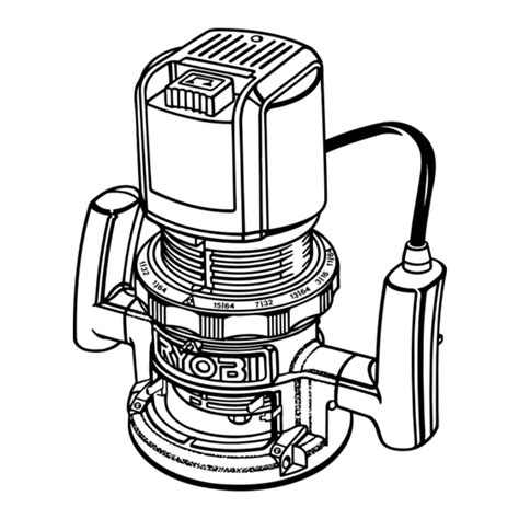 User Manuals Ryobi R Fixed Base Router
