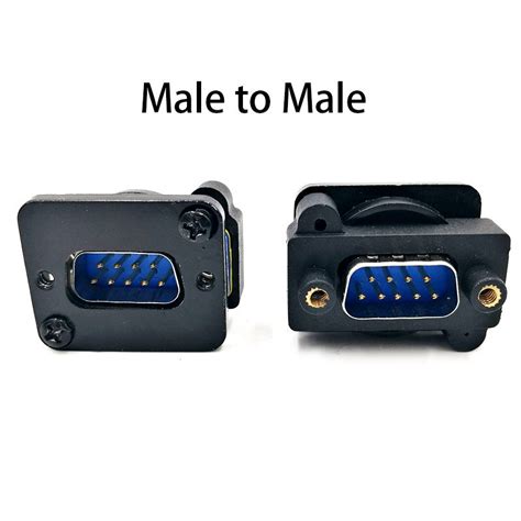 Db9 Data Cable Connector Plug Vga Plug Panel Mount Vicedeal