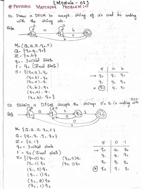 Automata Theory Complete Lecture Problems 2024 Pdf