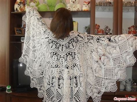 шаль крючком вопрос Вязанная крючком шаль Вязаная крючком одежда Вязаные платки