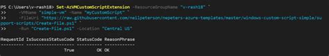 Azure How To Add Custom Extension To Existing Vm Using Arm Template