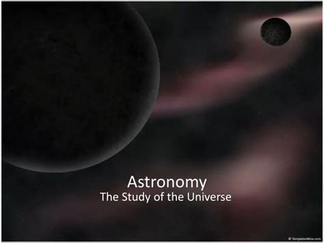 PPT Astronomy PowerPoint Presentation Free Download ID