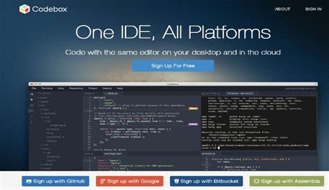 un editor de código para programar en el desktop y en la